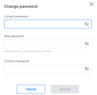 Password: How can I reset or change my password