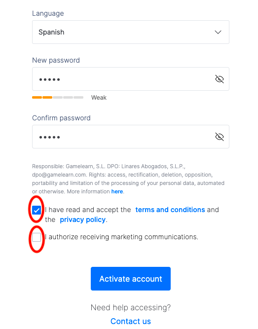 How do I activate my account? How do I access the course?